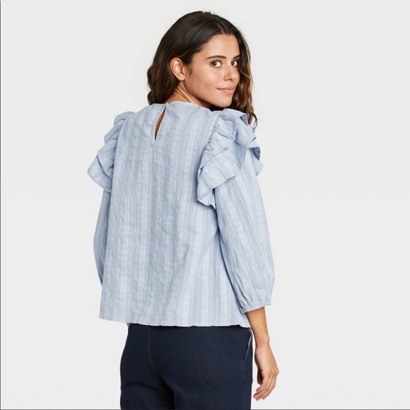 Universal Thread | Tops | Universal Threads Ruffle Sleeve Blouse | Poshmark